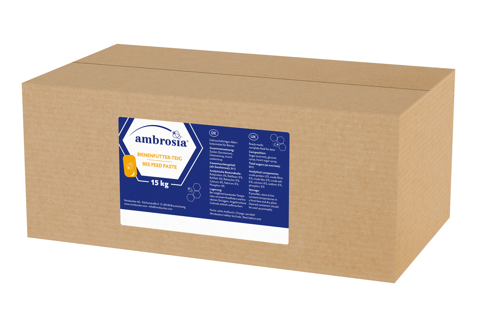 ambrosia® bee feed fondant - Das Bienenfutter